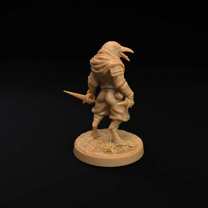 3D Printable Ravenfolk | PRESUPPORTED | Revenge of the Farmomancer by ...
