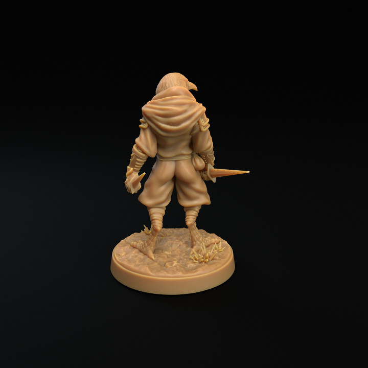 3D Printable Ravenfolk | PRESUPPORTED | Revenge of the Farmomancer by ...