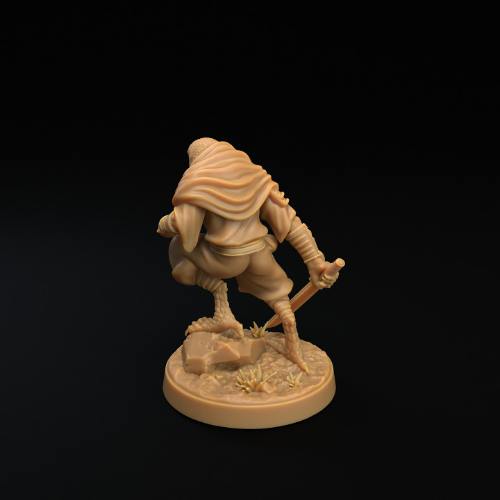 3D Printable Ravenfolk | PRESUPPORTED | Revenge of the Farmomancer by ...