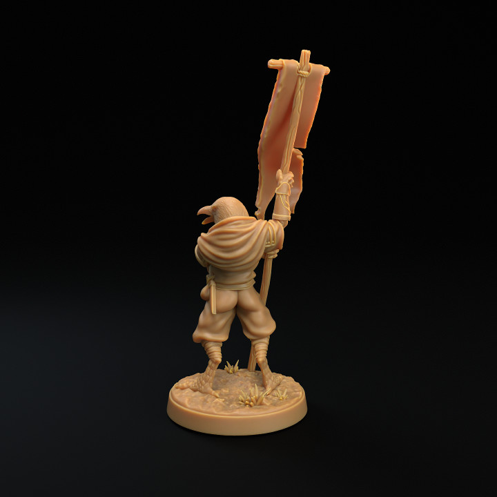 3D Printable Ravenfolk Heroes | PRESUPPORTED | Revenge of the ...