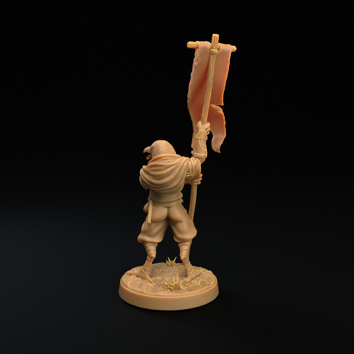 3D Printable Ravenfolk Heroes | PRESUPPORTED | Revenge of the ...