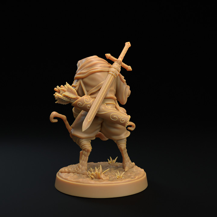 3D Printable Ravenfolk Heroes | PRESUPPORTED | Revenge of the ...