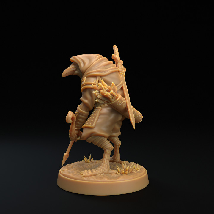 3D Printable Ravenfolk Heroes | PRESUPPORTED | Revenge of the ...