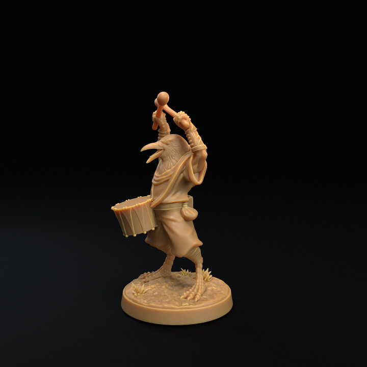 3D Printable Ravenfolk Heroes | PRESUPPORTED | Revenge of the ...