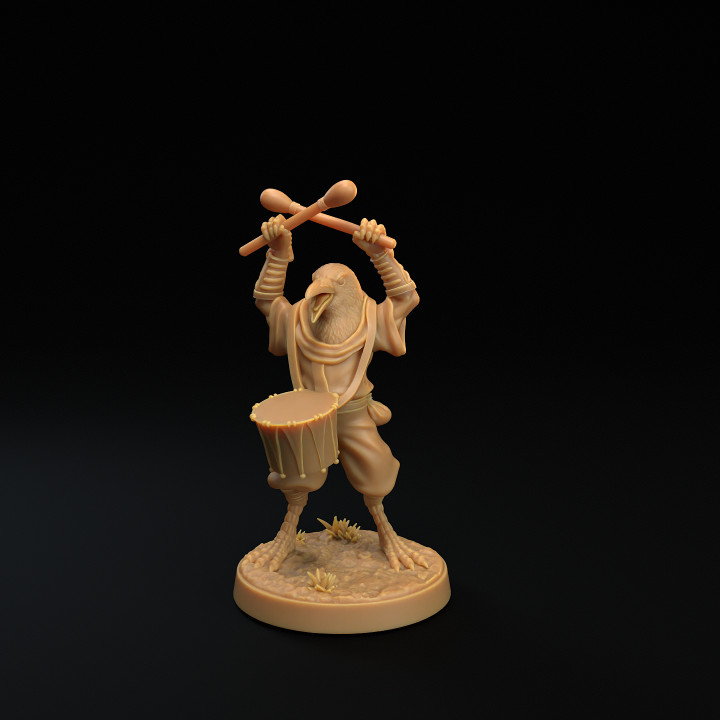 3D Printable Ravenfolk Heroes | PRESUPPORTED | Revenge of the ...