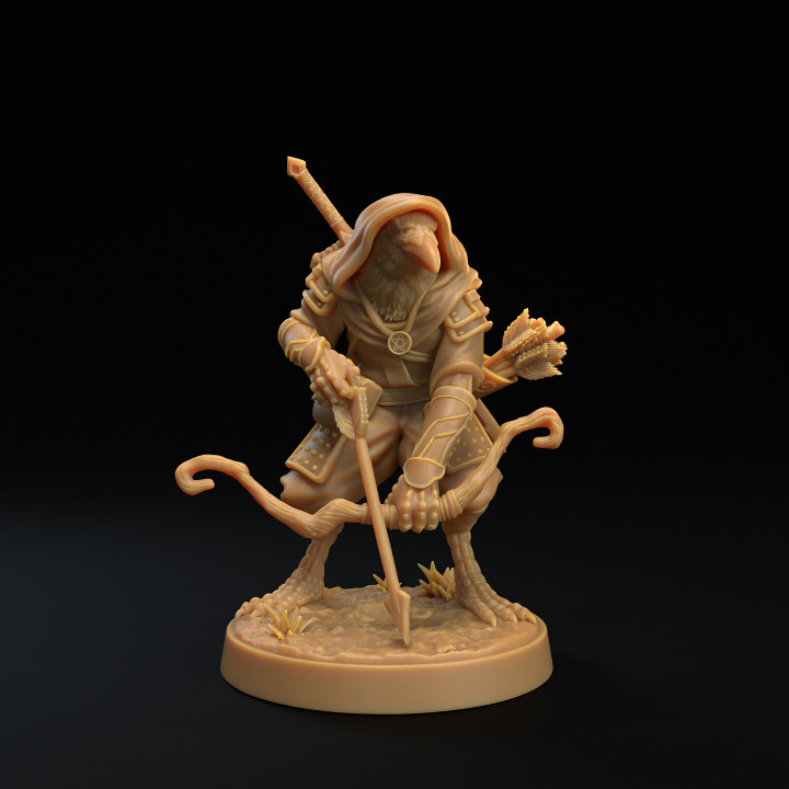 3D Printable Ravenfolk Heroes | PRESUPPORTED | Revenge of the ...