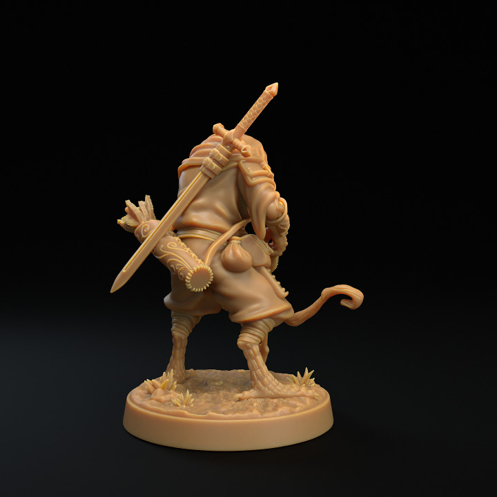 3D Printable Ravenfolk Heroes | PRESUPPORTED | Revenge of the ...