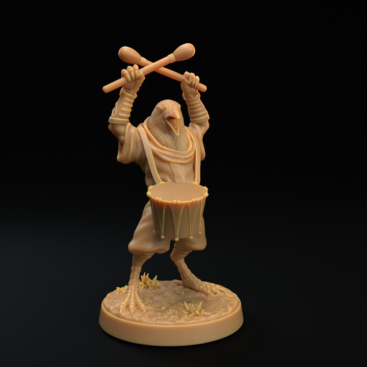 3D Printable Ravenfolk Heroes | PRESUPPORTED | Revenge of the ...