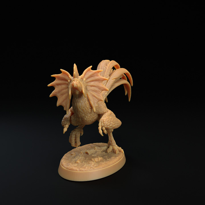 3D Printable Cockatrice | PRESUPPORTED | Revenge of the Farmomancer by ...