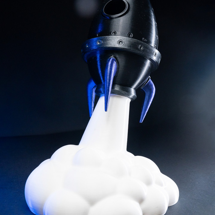 3D Printable Rocket Storage by Stlflix