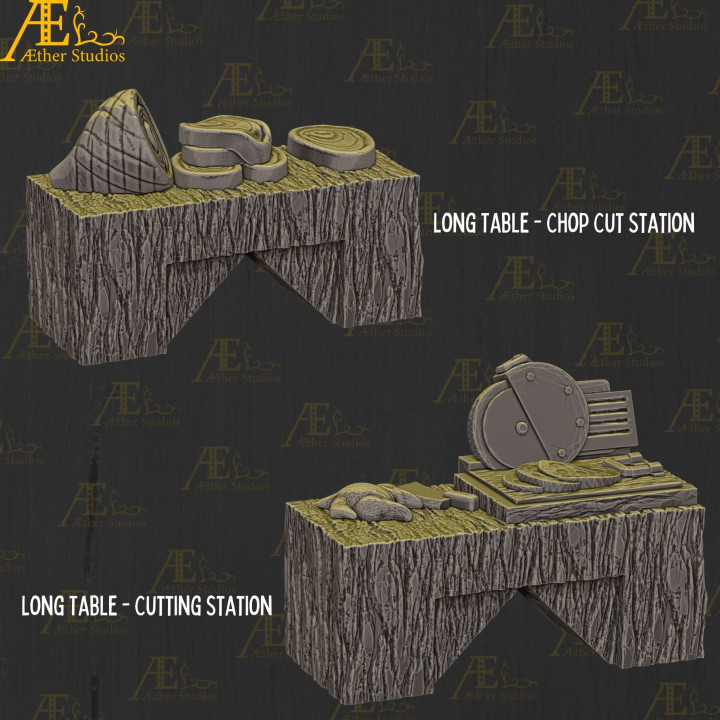 3D Printable AECAPC02 - Butcher Shoppe by Aether Studios