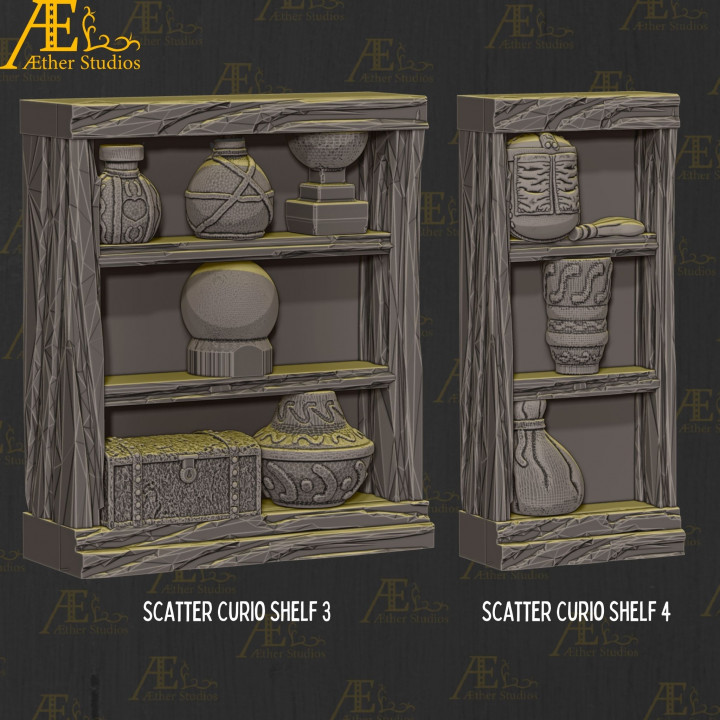 3D Printable AECAPC03 - Curio Shoppe by Aether Studios