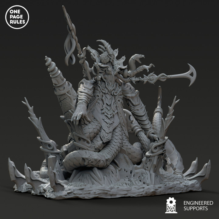 3D Printable Avatar of Lust [Epic] - Lust Daemons by One Page Rules