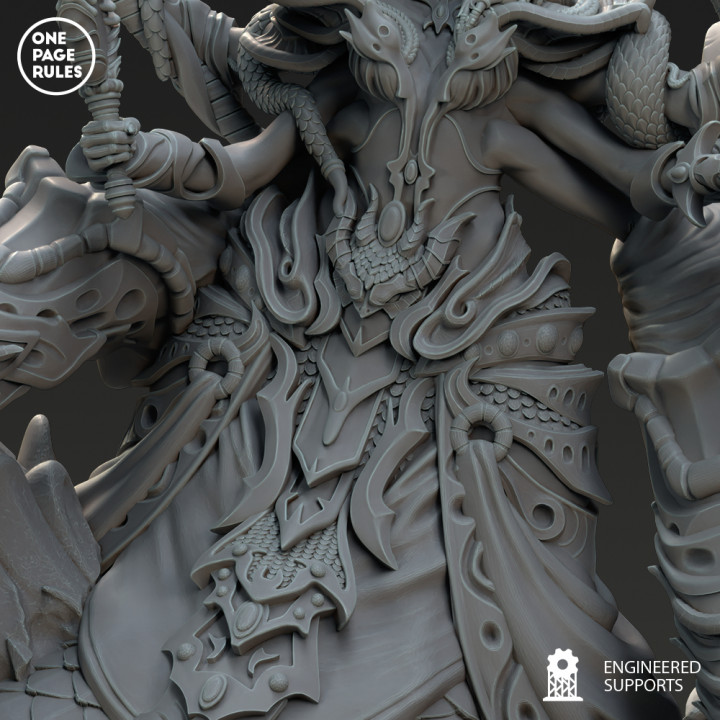 3D Printable Avatar of Lust [Epic] - Lust Daemons by One Page Rules