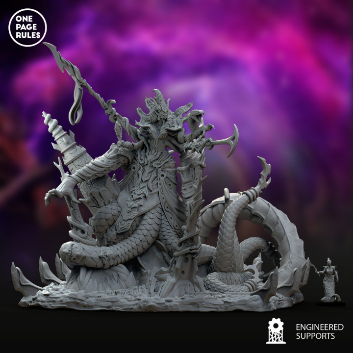 3D Printable Avatar of Lust [Epic] - Lust Daemons by One Page Rules