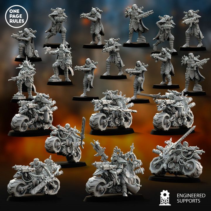 3D Printable Blessed Sisters - Release #2 by One Page Rules