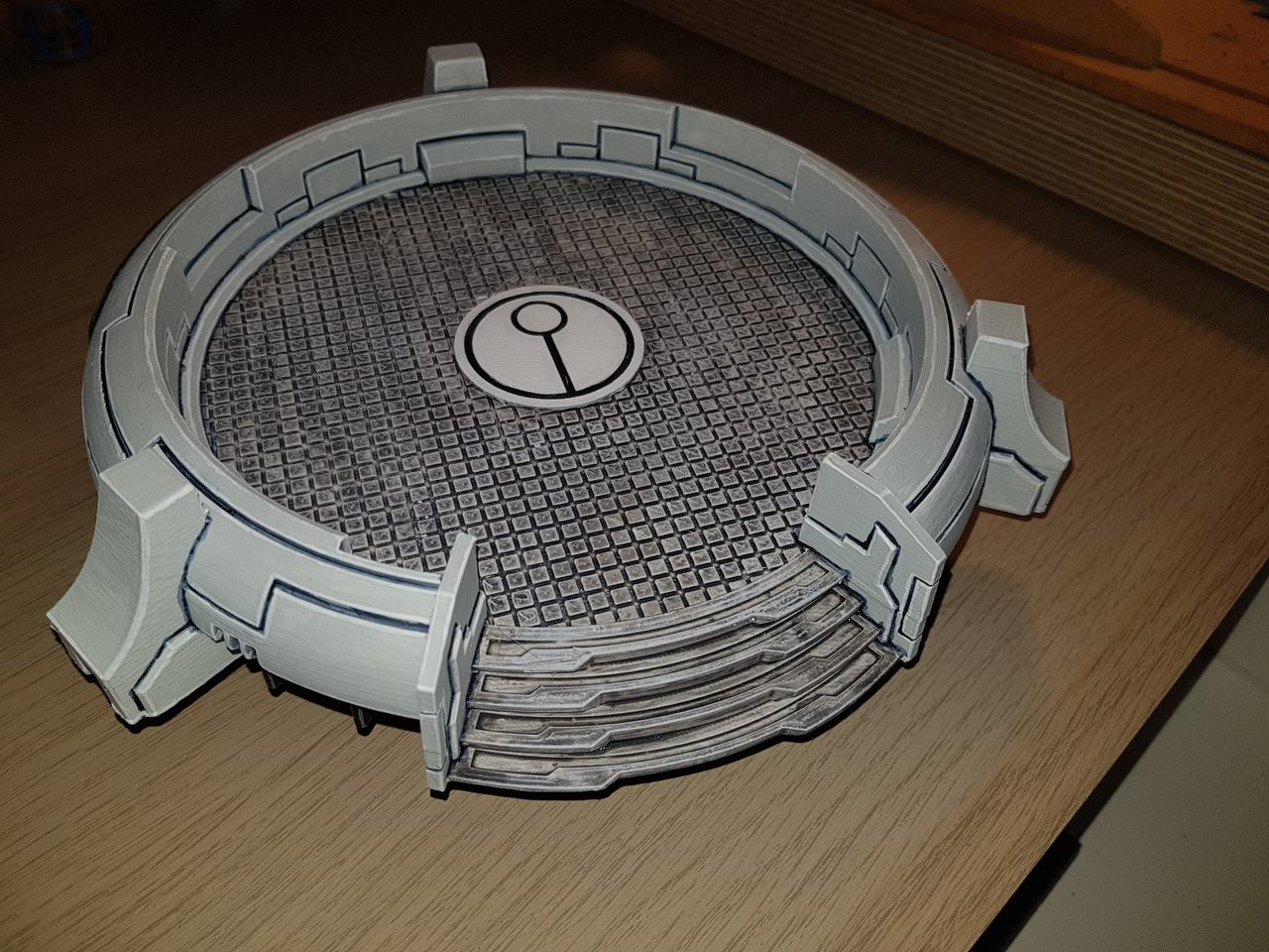 3D Printable Voroni Collective - Hover Platform by Alex