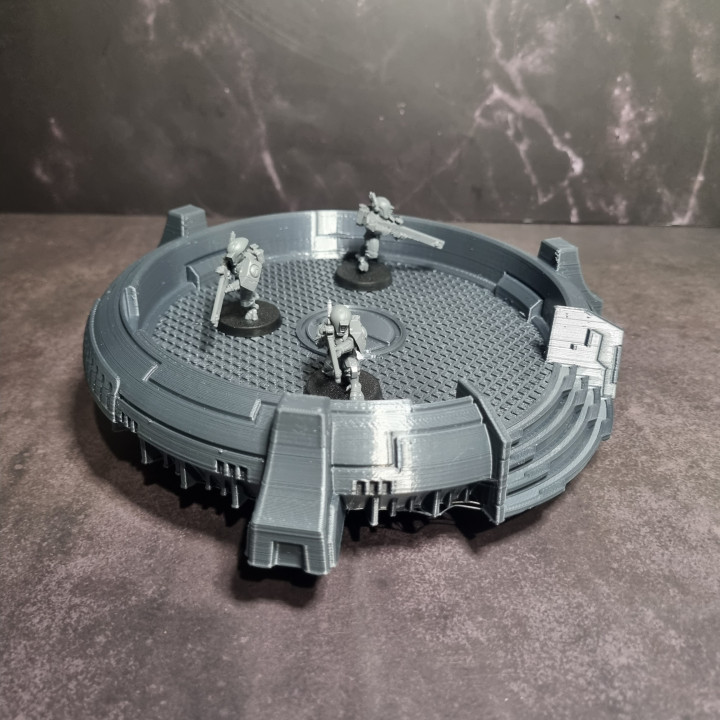 3D Printable Voroni Collective - Hover Platform by Alex