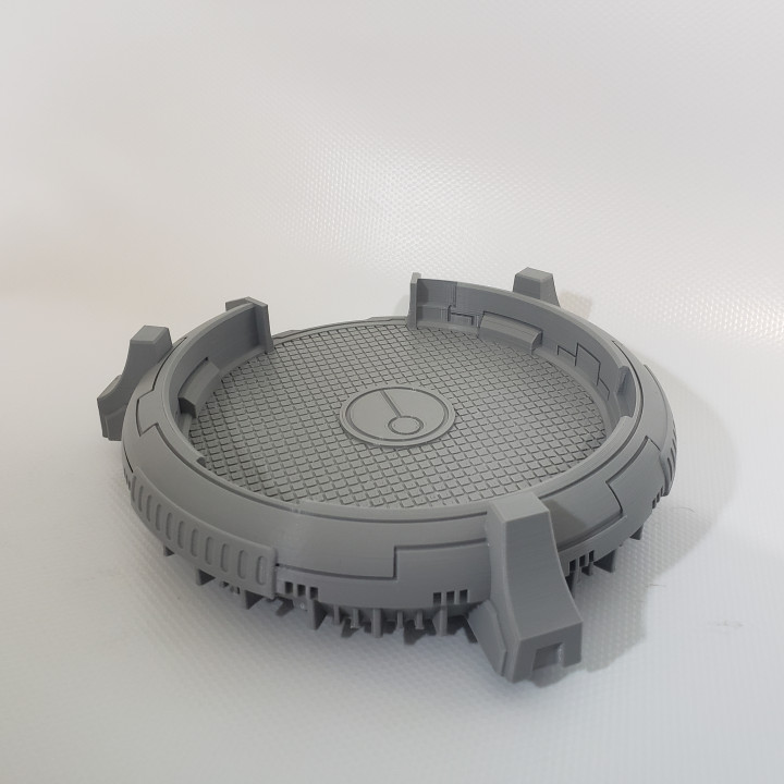 3D Printable Voroni Collective - Hover Platform by Alex