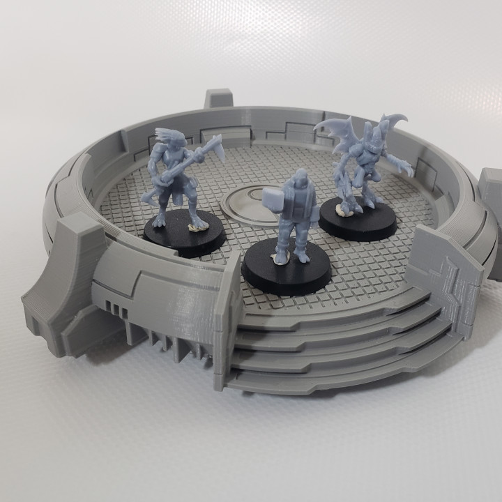 3D Printable Voroni Collective - Hover Platform by Alex