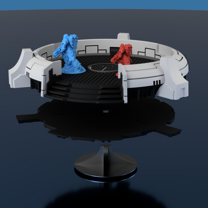 3D Printable Voroni Collective - Hover Platform by Alex