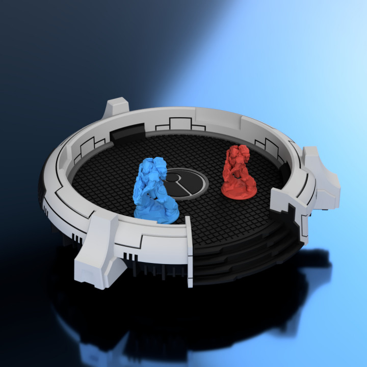 3D Printable Voroni Collective - Hover Platform by Alex