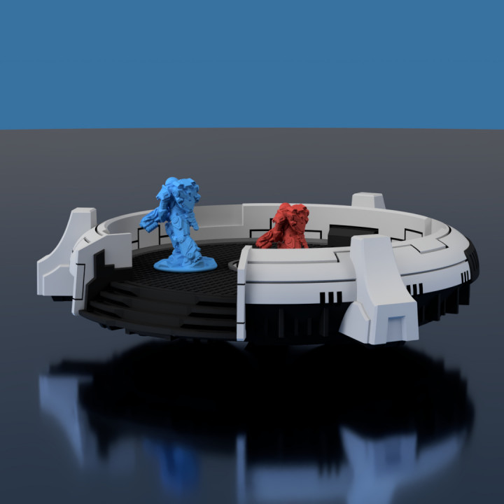 3D Printable Voroni Collective - Hover Platform by Alex