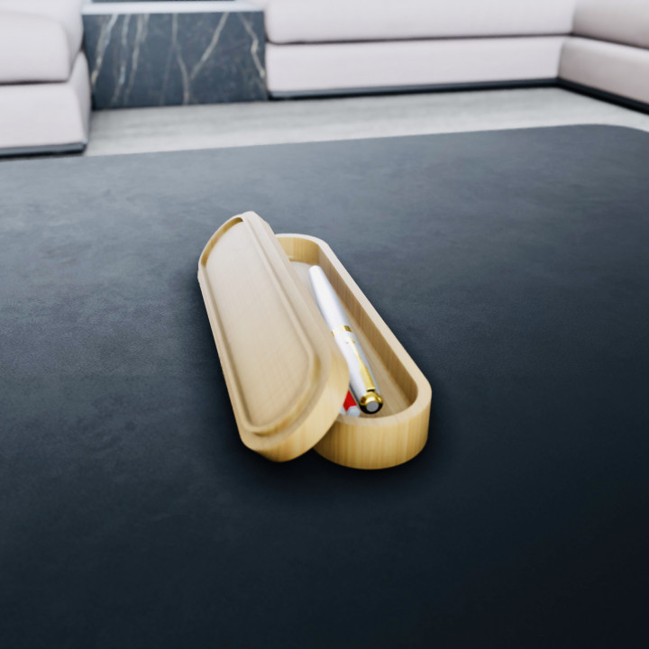 3D Printable PENCIL CASE by Lazy Bear