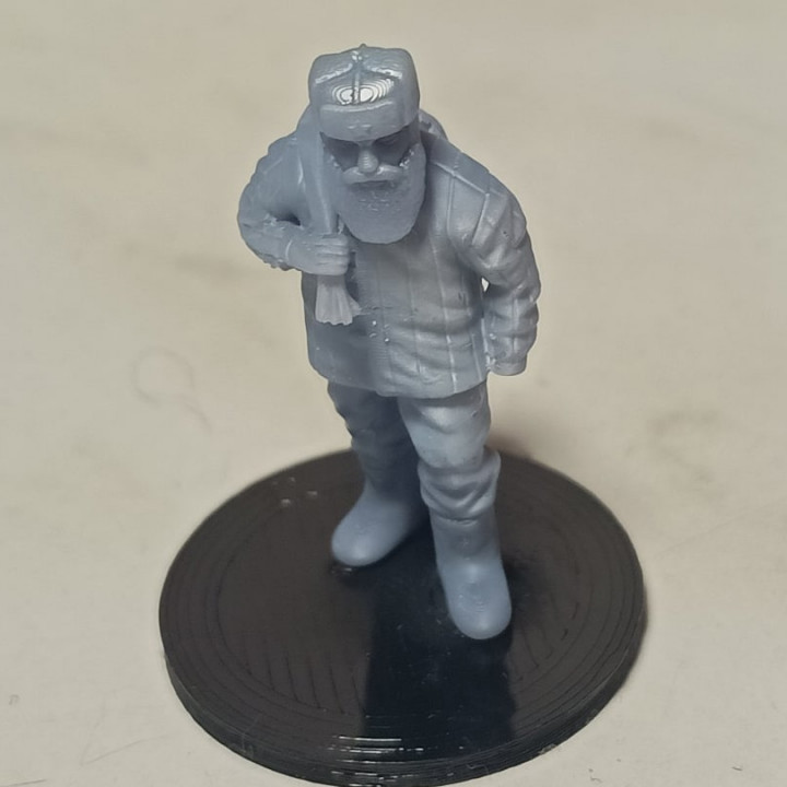 3D Printable Rural Ded Moroz - Freebie model by CombatOctopus Miniatures