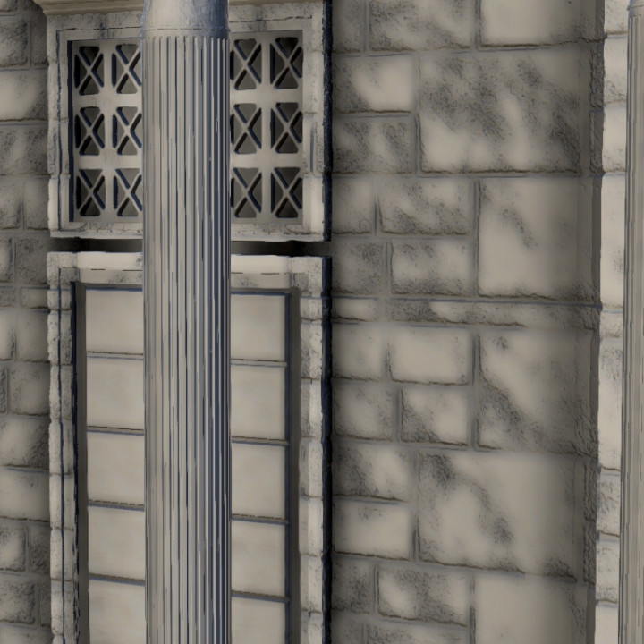 3D Printable Antic temple 5 - Ancient Classic Old Archaic Historical ...