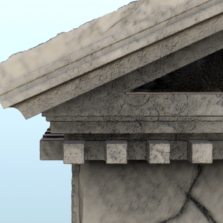3D Printable Antic temple 23 - Ancient Classic Old Archaic Historical ...