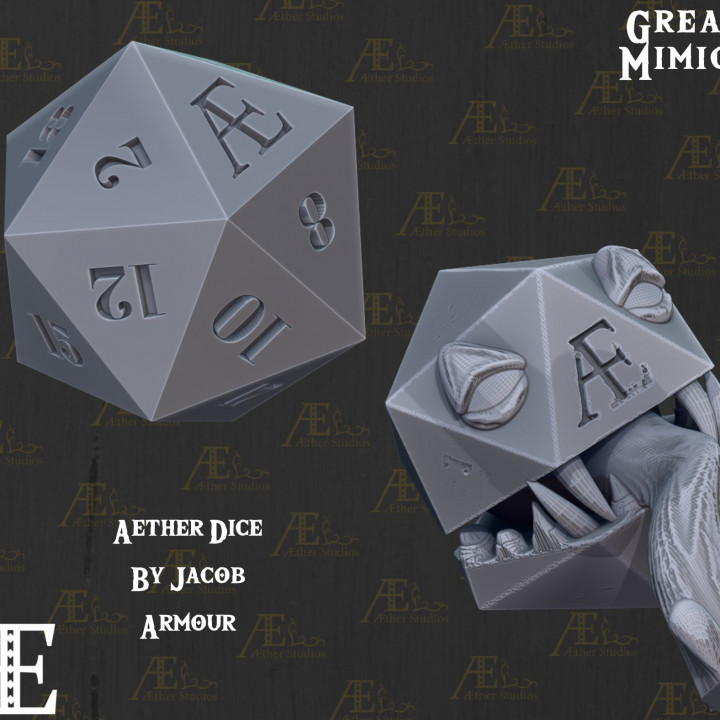 3D Printable AEXSCT02 - Great Mimics by Aether Studios