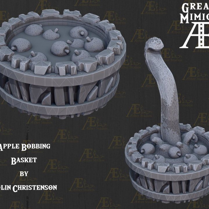 3D Printable AEXSCT02 - Great Mimics by Aether Studios