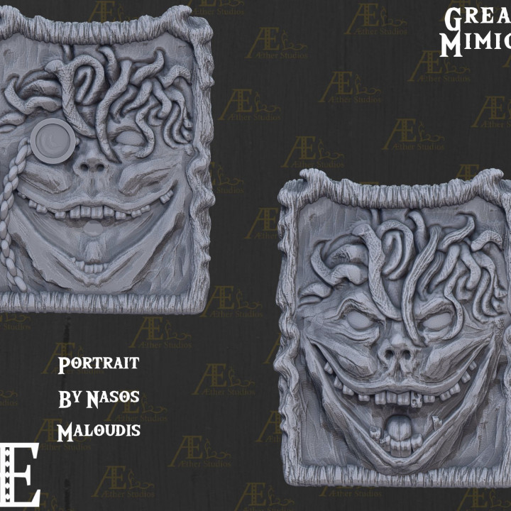 3D Printable AEXSCT02 - Great Mimics by Aether Studios