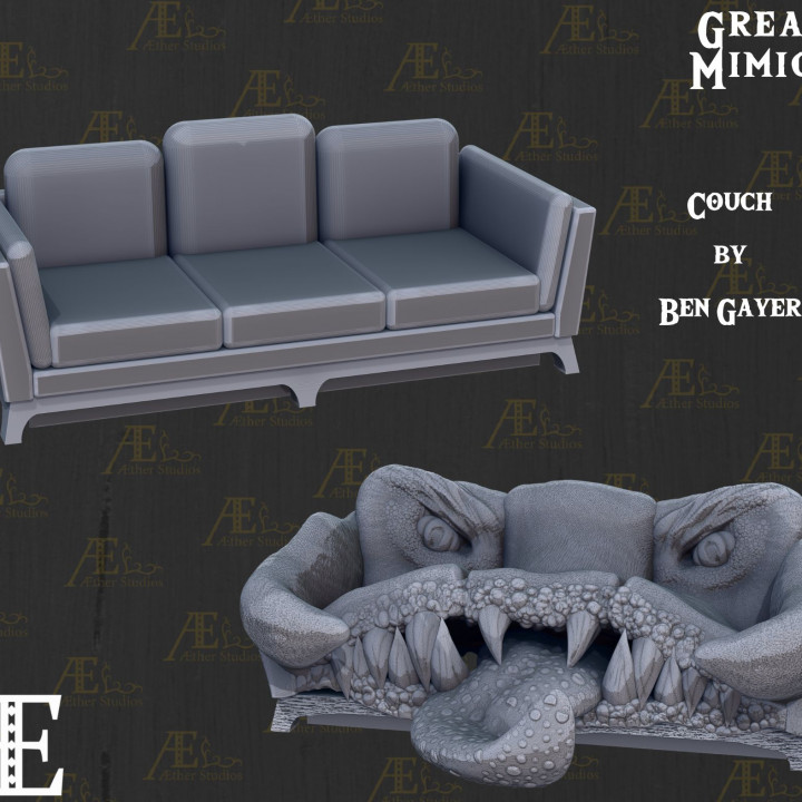 3D Printable AEXSCT02 - Great Mimics by Aether Studios