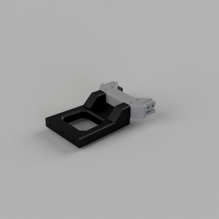 3D Printable Crawler 4320 Winch Bumper by Ian Jim