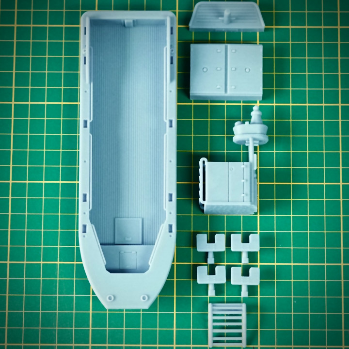 3D Printable SOC-R 28mm Special Operations Craft Riverine Boat by ...