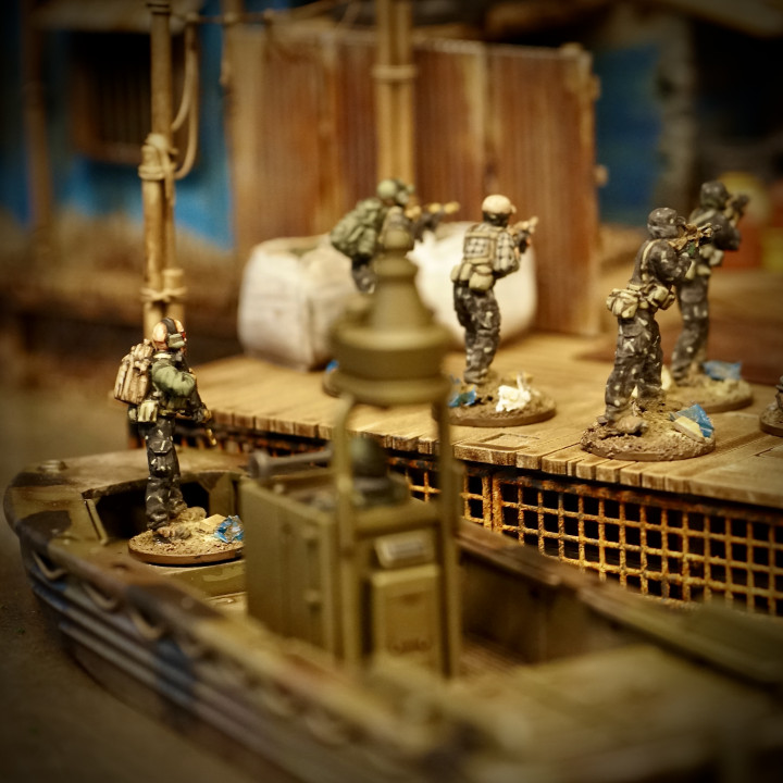 3D Print of SOC-R 28mm Special Operations Craft Riverine Boat by Modern ...