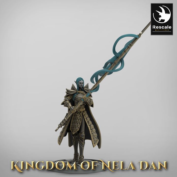 3D Printable Pack Light support elves by Rescale Miniatures