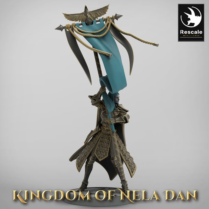 3D Printable Pack Light support elves by Rescale Miniatures