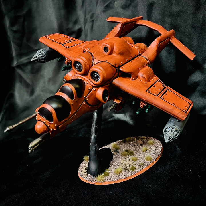 3D Print of MI-24 Valk-D by mrx3