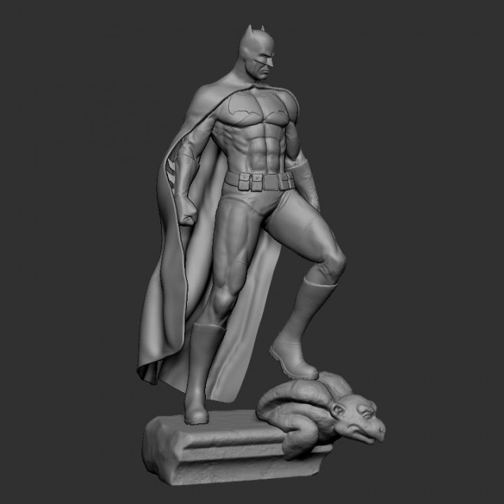 3D Printable Batman by Timur Serebryakov