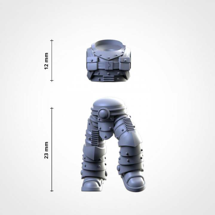 3D Printable TECHNO ASSAULT POSES - VERSION II by Txarli Factory