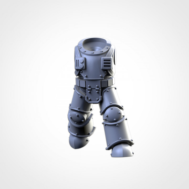 3D Printable TECHNO ASSAULT POSES - VERSION III by Txarli Factory
