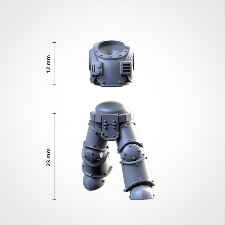 3D Printable TECHNO ASSAULT POSES - VERSION III by Txarli Factory
