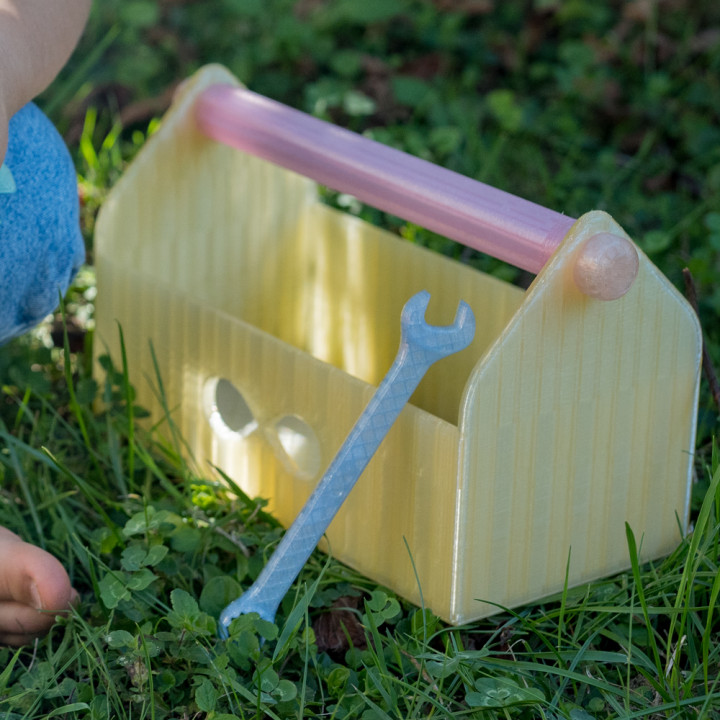 3D Printable Wrench Toy for Children I SM003 by ENABLE 3D
