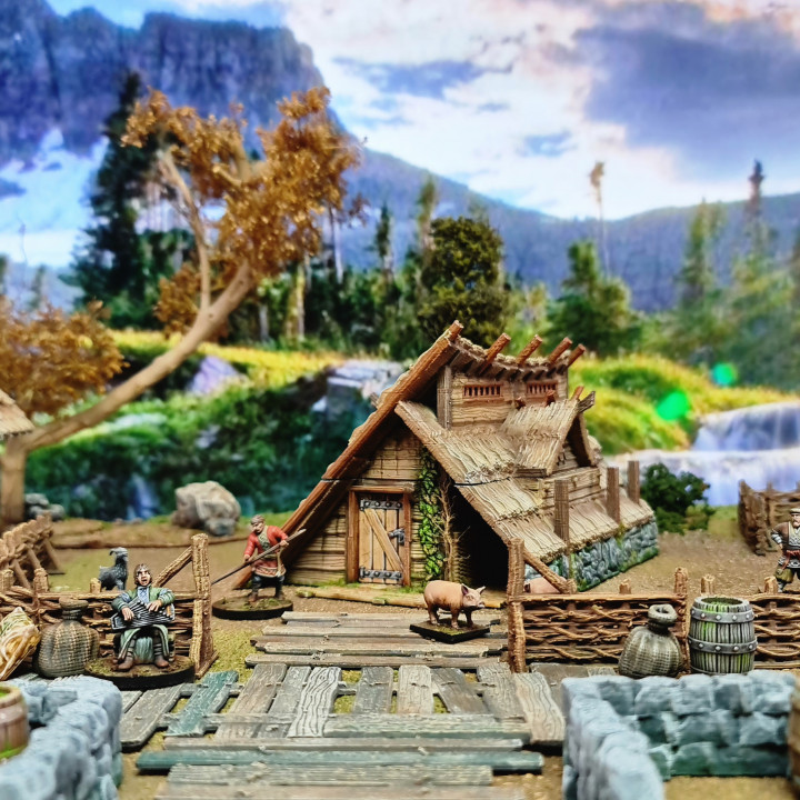 3D Printable Viking Saga - All In by Iain Lovecraft