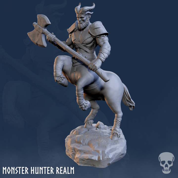 3D Printable Centaur - Centaur Monster - Monster Centaur - Centaure ...
