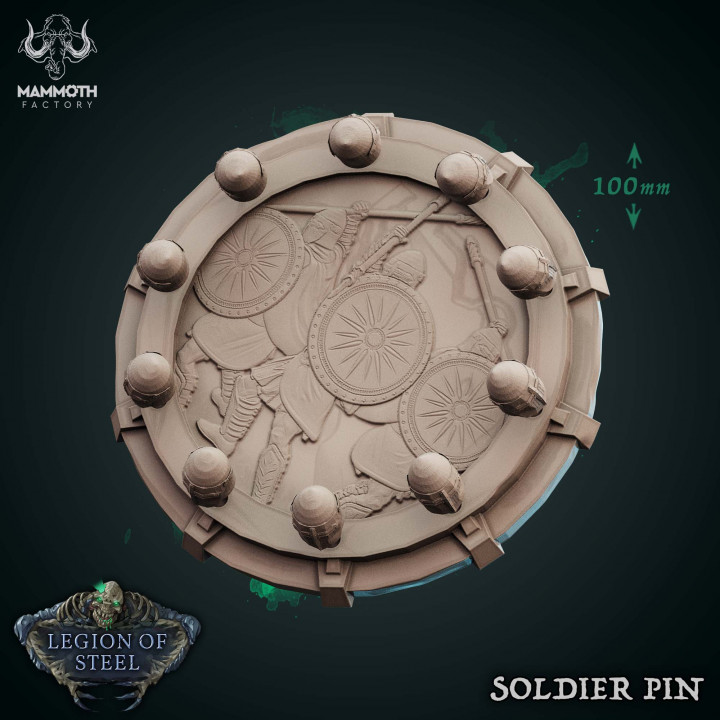 3D Printable Mass Combat Encounter Tokens by Mammoth Factory