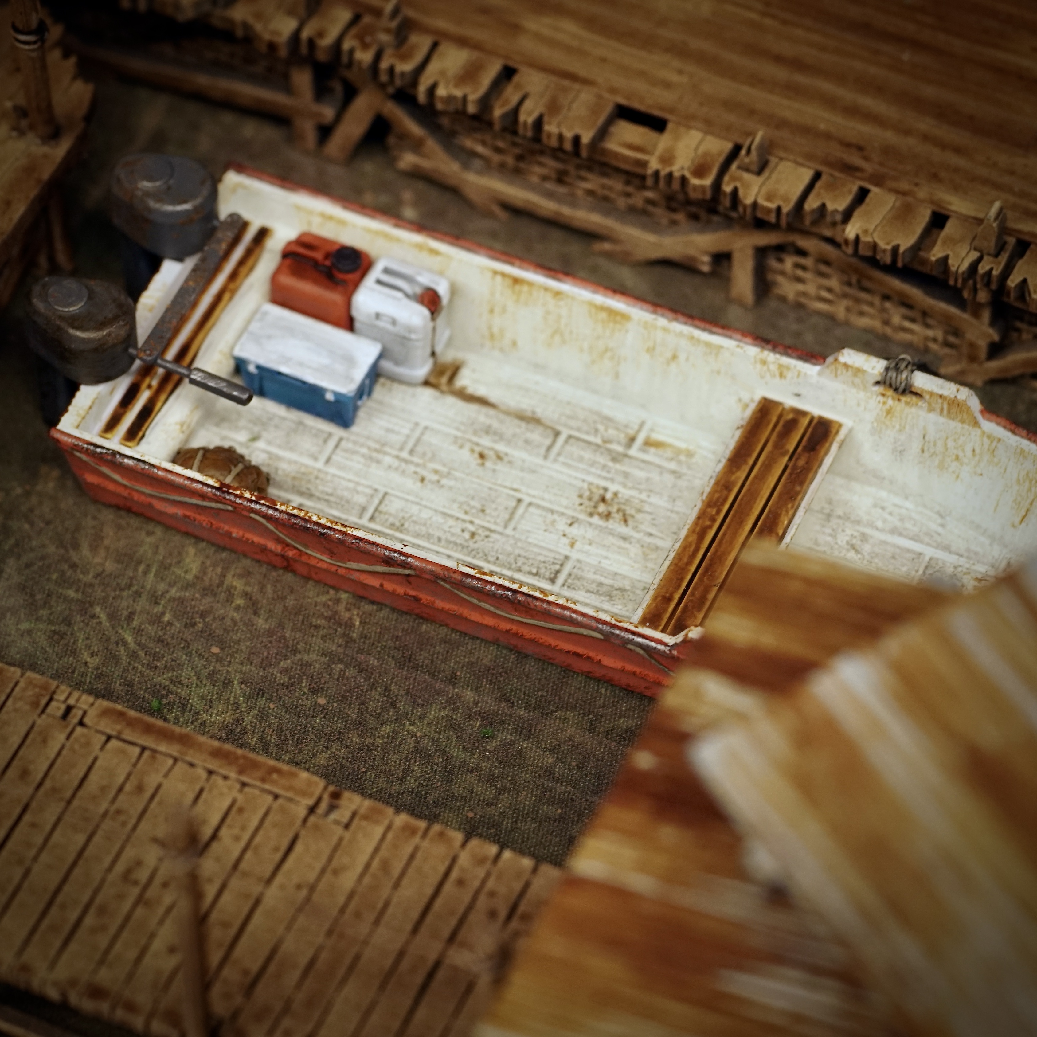 3D Printable 28mm Somali Pirate Skiff / Boat by Modern-Miniatures.eu